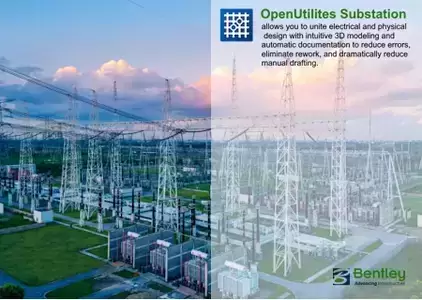 [WIN]OpenUtilities Substation CONNECT (变电站设计软件) Edition Update 15 中文版 - WIN软件 - 做视频AI导航网